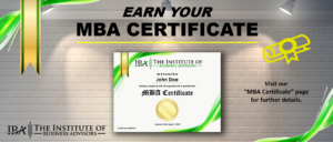 MBA Certificate - IBA